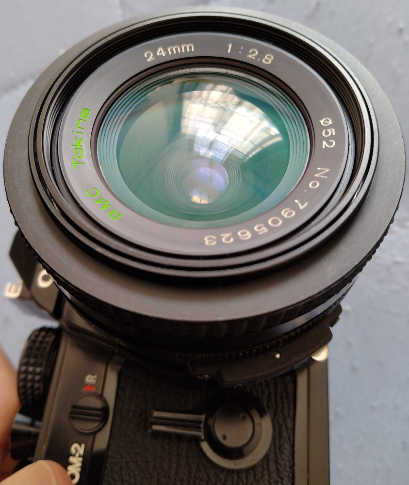 最前玉の裏面にカビが生えた TXマウント交換式のRMC TOKINA 24mm/F2.8を自分で分解清掃してみました。成功です！(^-^ゞ: カメラと写真と猫と