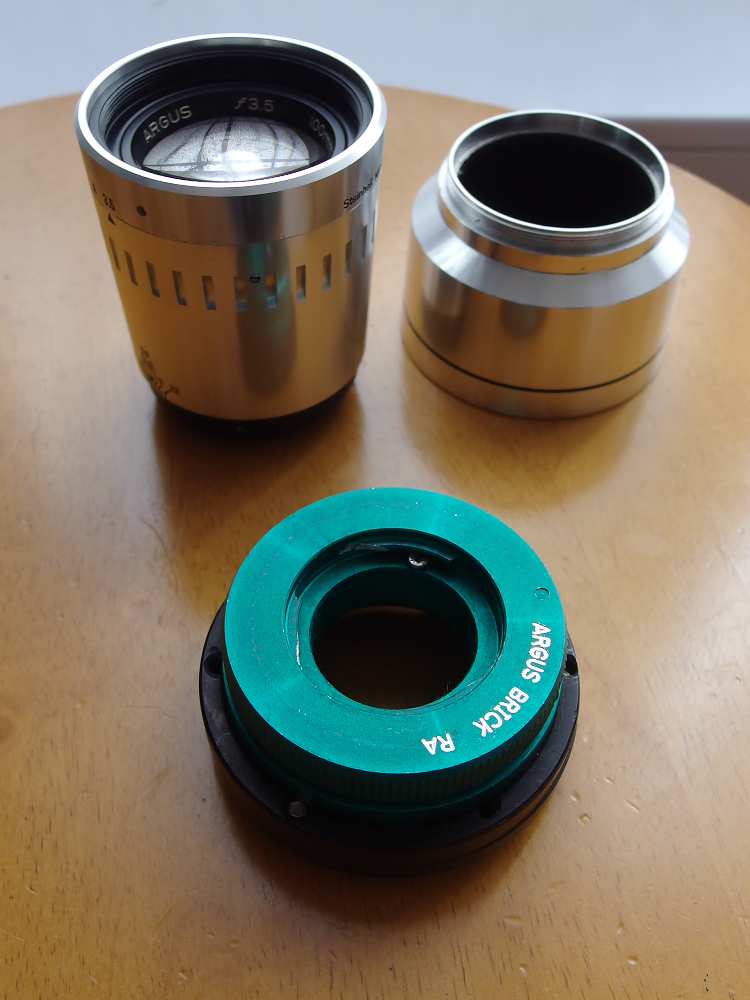 アメリカ製のレンジファインダーカメラARGUS 44用の望遠レンズ CINTAGON 100mm/F3.5を持っているのですが・・・（不良 ...